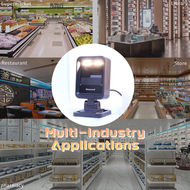 Honeywell Genesis XP 7680GSR-2USB-1-C 2D LED Imager Barcode Scanner USB ...