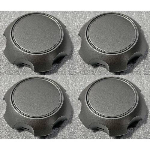 New Set of 4 Blank Grey Center Caps - For 17" 4Runner Tacoma TRD Wheel ...