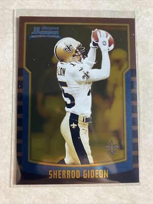 2000 Bowman SHERROD GIDEON ROOKIE /99 SP BRADY ROOKIE YEAR | eBay