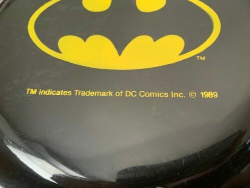 BATMAN VINTAGE BLACK FRISBEE FROM 1989 NICE CONDITION AWESOME+RARE | eBay