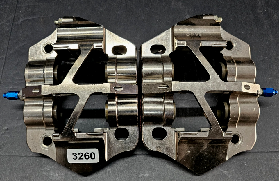 Alcon / Raybestos PC1107 4 Piston Calipers, & Pads Nascar Brembo Alcon ...
