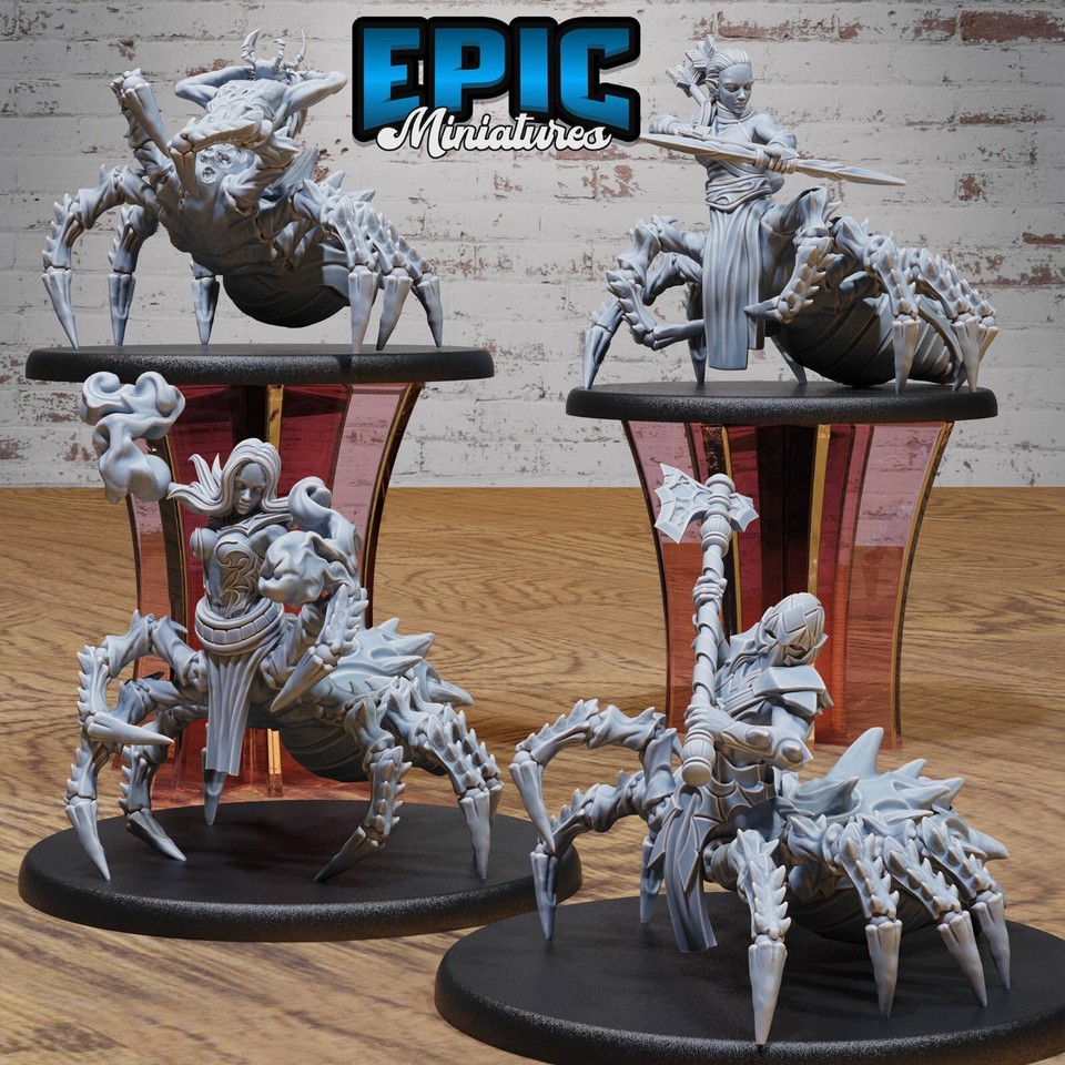 Drider Character Classes D&D Dungeons and Dragons - Epic Miniatures ...