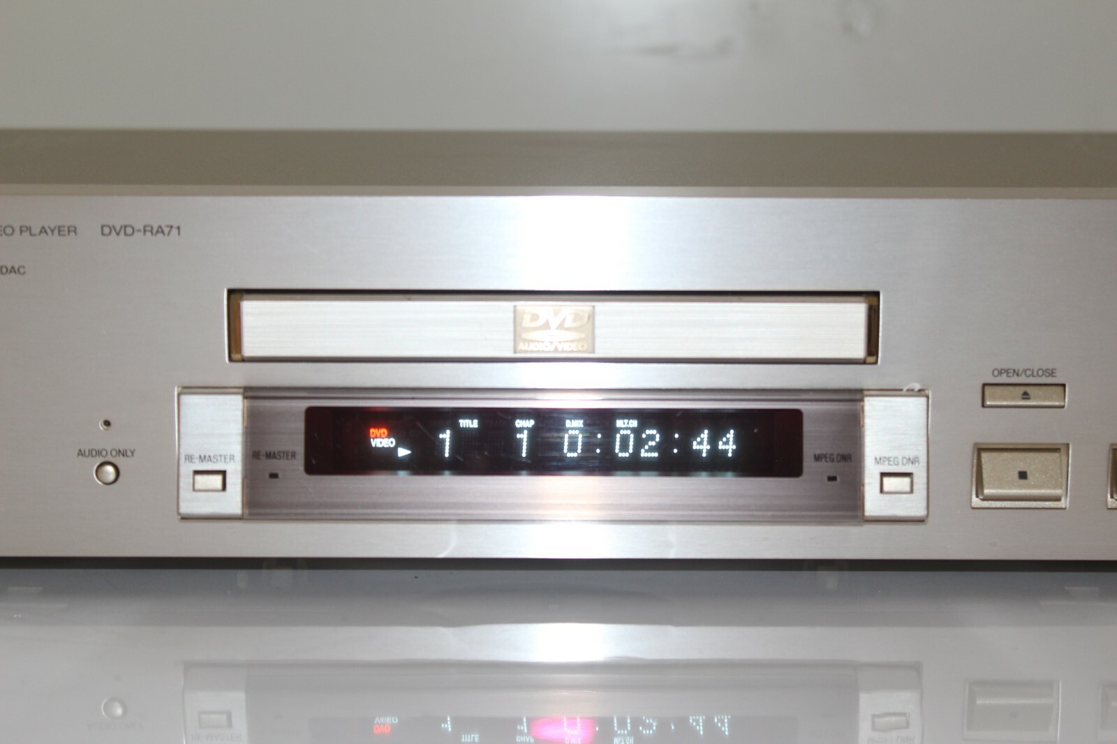 Dvd Player Panasonic DVD- RA71 „champagner“ High-End DVD / DVD-Audio ...