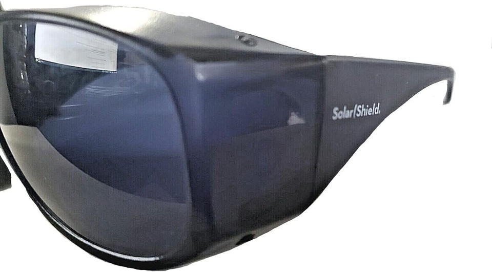Solar Shield Fits-Over SS Polycarbonate II Smoke Sunglasses | eBay