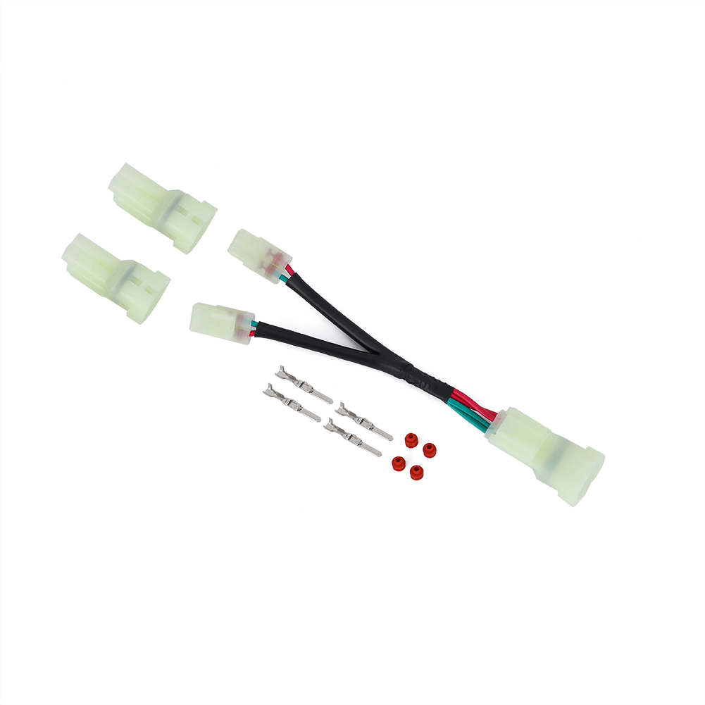 Twin Power Splitter Port Options Plug Accessory Wire For Honda CB500X/F ...