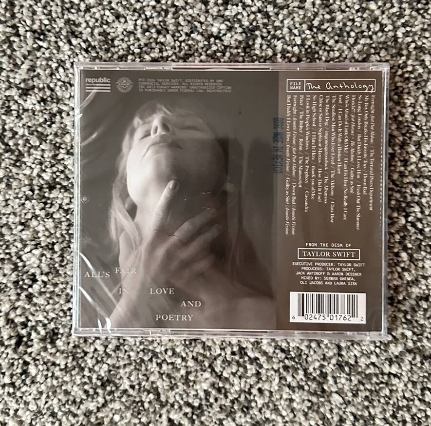 Taylor Swift TTPD Anthology Vinyl And CD ***IN HAND*** | eBay