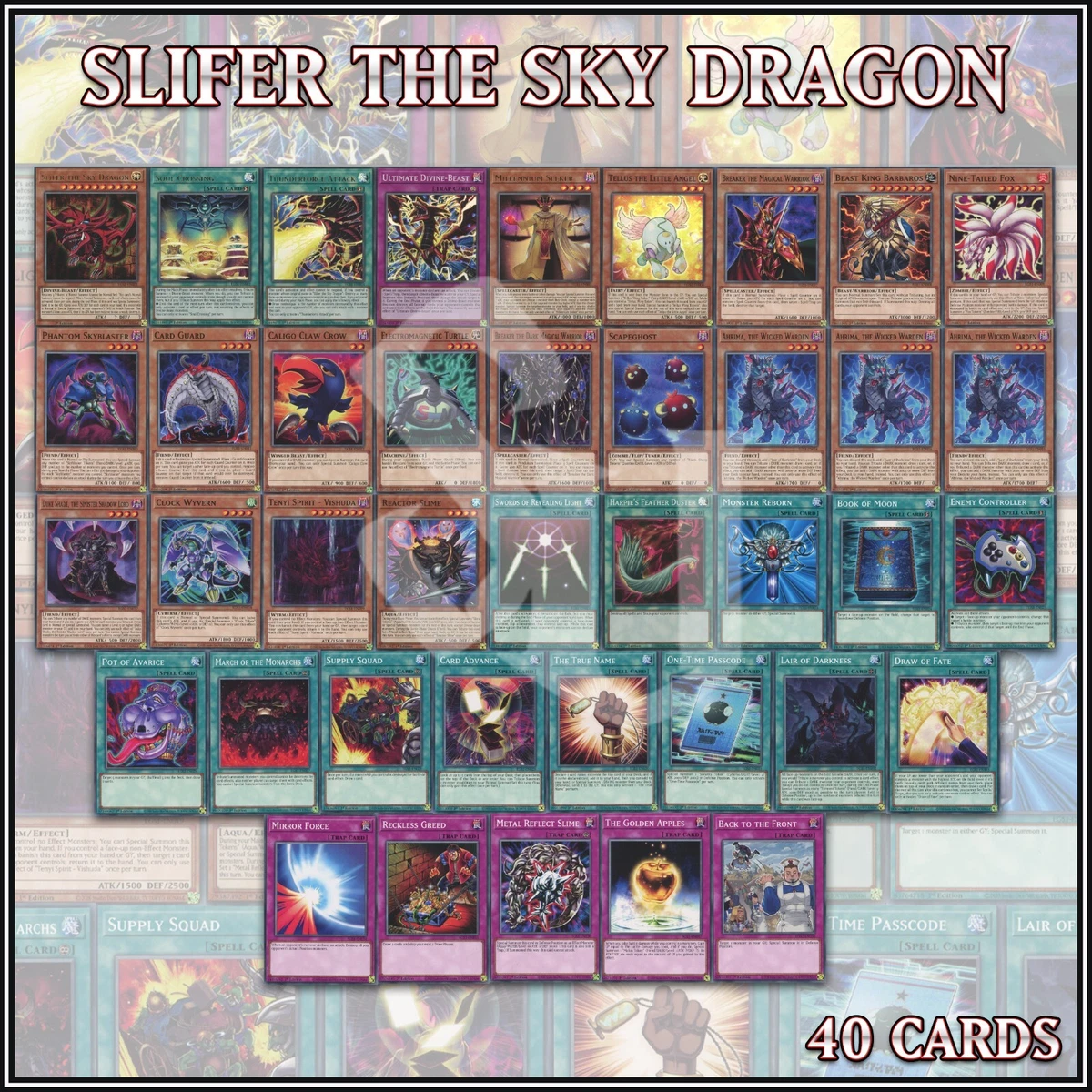 Yu Gi Oh Cards Dragon Deck