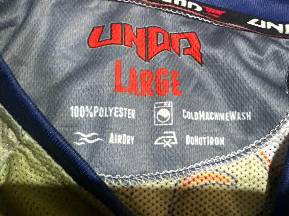 UNDR Industries Wildfire Kids Paintball Jersey Size L / Large | eBay