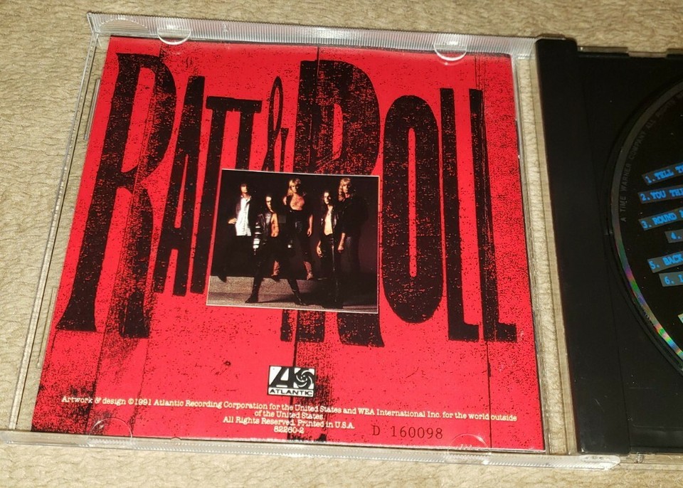 RATT cd RATT & ROLL 8191 stephen pearcy bmg club edition | eBay