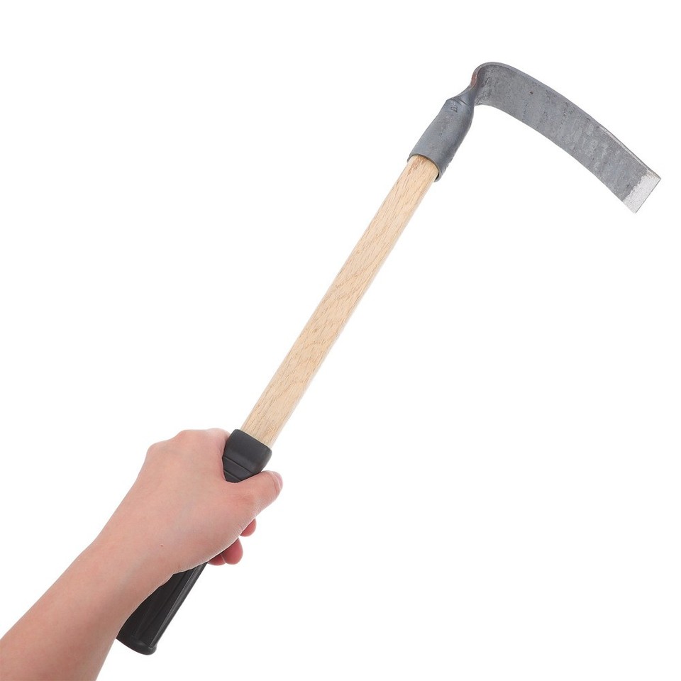 Wooden Handle Garden Tool Steel Hoeing Hand Tools Hoe Weeding Planting ...