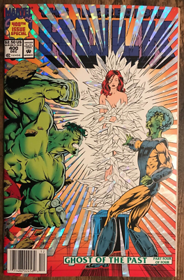 Incredible Hulk #400 Bachalo Bruce Banner Leader Holofoil Newsstand ...