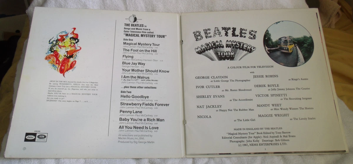 Magical Mystery Tour Booklet