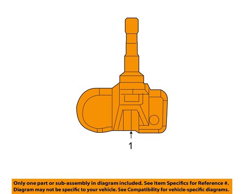 CHRYSLER OEM 07-17 Aspen Tire Pressure Monitor Components-Tpms Sensor ...