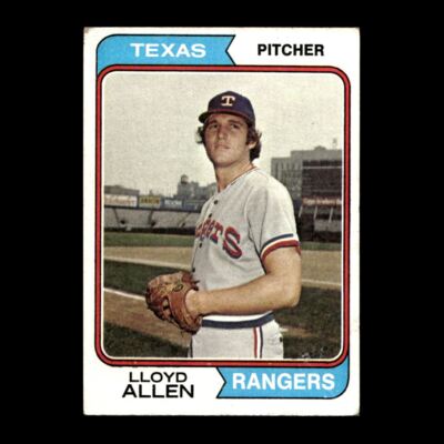 Lloyd Allen 1974 Topps Texas Rangers #539 Nice! 1 | eBay