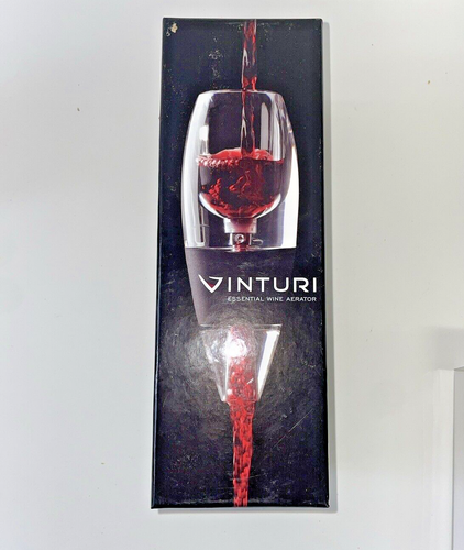 Vinturi Red Wine Aerator No Drip Stand Filter Screen New in Box NIB ...