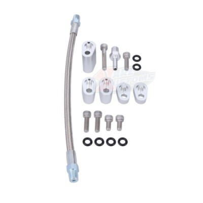 LS Engine Coolant Steam Vent Line Kit W/ Plugs LS1 LS2 LS3 LS6 5.7 6.0 ...