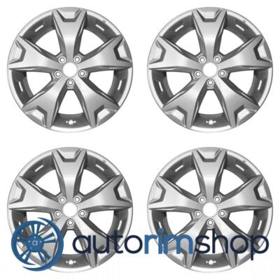 Subaru Forester 2014 2015 2016 17" Factory OEM Wheels Rims Set Silver ...