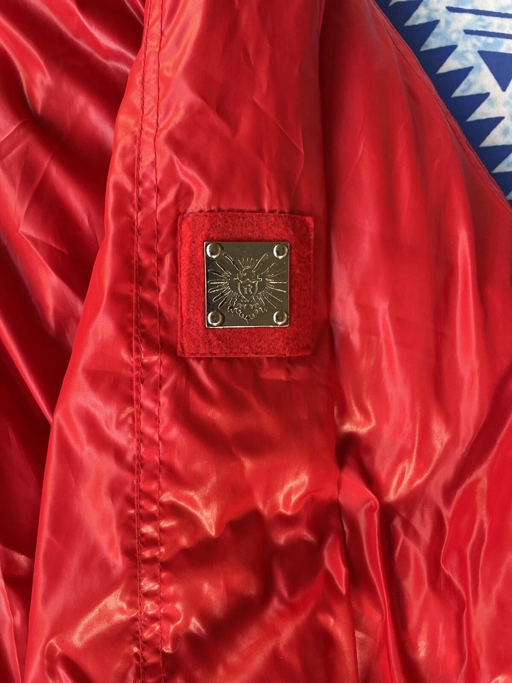 Rare Concept 4XL Red Jacket Design Full Zipper | eBay