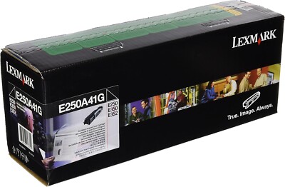 Lexmark E250A41G Black Toner Cartridge Fits E250, E350, E352, Sealed ...