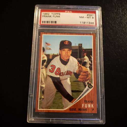 1962 Topps - High # #587 Frank Funk for sale online | eBay