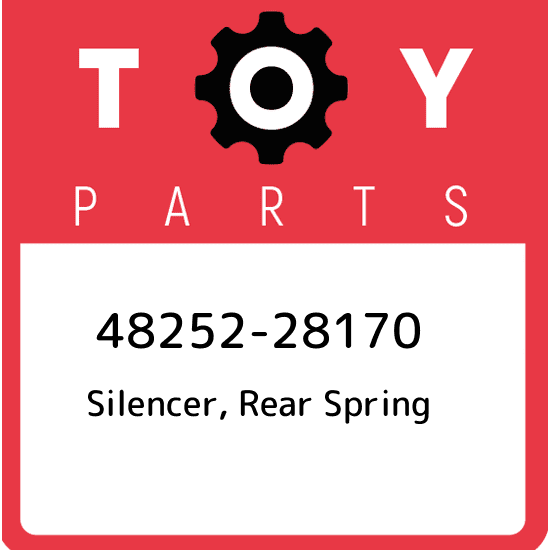 48252-28170 Toyota Silencer, rear spring 4825228170, New Genuine OEM ...