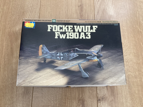 L283 Tamiya Model Kit 60766 - Focke Wulf Fw190 A-3 - 1/72 | eBay UK