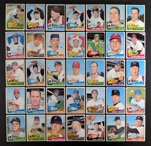 1965 Topps Baseball Starter Set 35 Cards | eBay