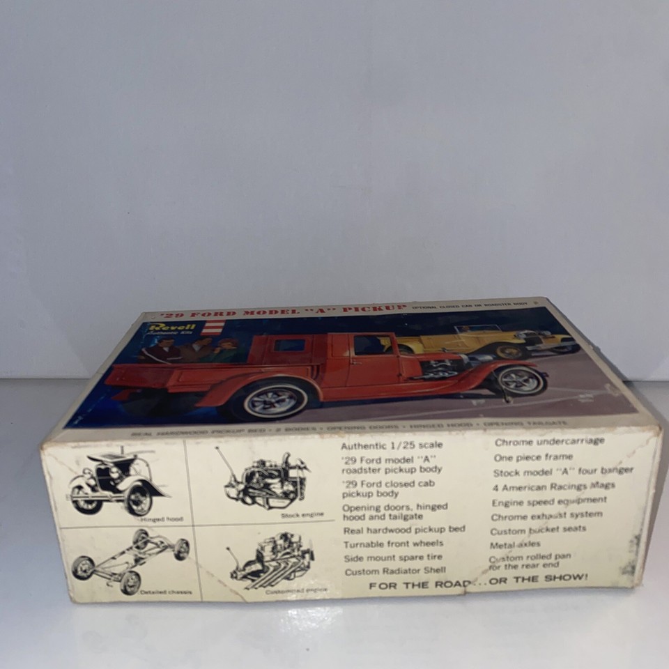 Revell 29 Ford Model A Pickup Authentic Kits Truck Model Kit | eBay