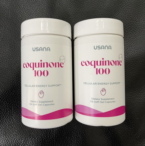 2 Packs Usana coquinone 100 Cellular Energy Support 56 capsules ~ EXP ...