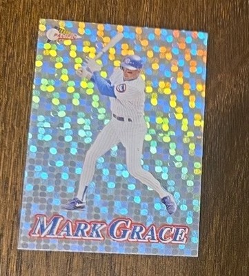 1993 Pacific Silver Prizm Mark Grace #25 Chicago Cubs - NrMt | eBay
