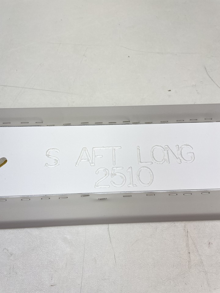 RANGER 2510 BAY SERIES GREY AFT STBD COAMING PAD CUSHION 730926.6 BOAT ...