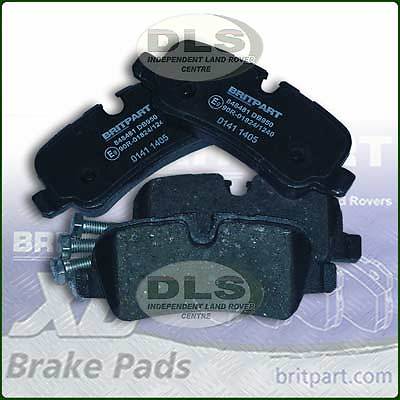 Rear Brake Pad Set BRITPART XD Land Rover Discovery 3, 4* & RR. L322 ...