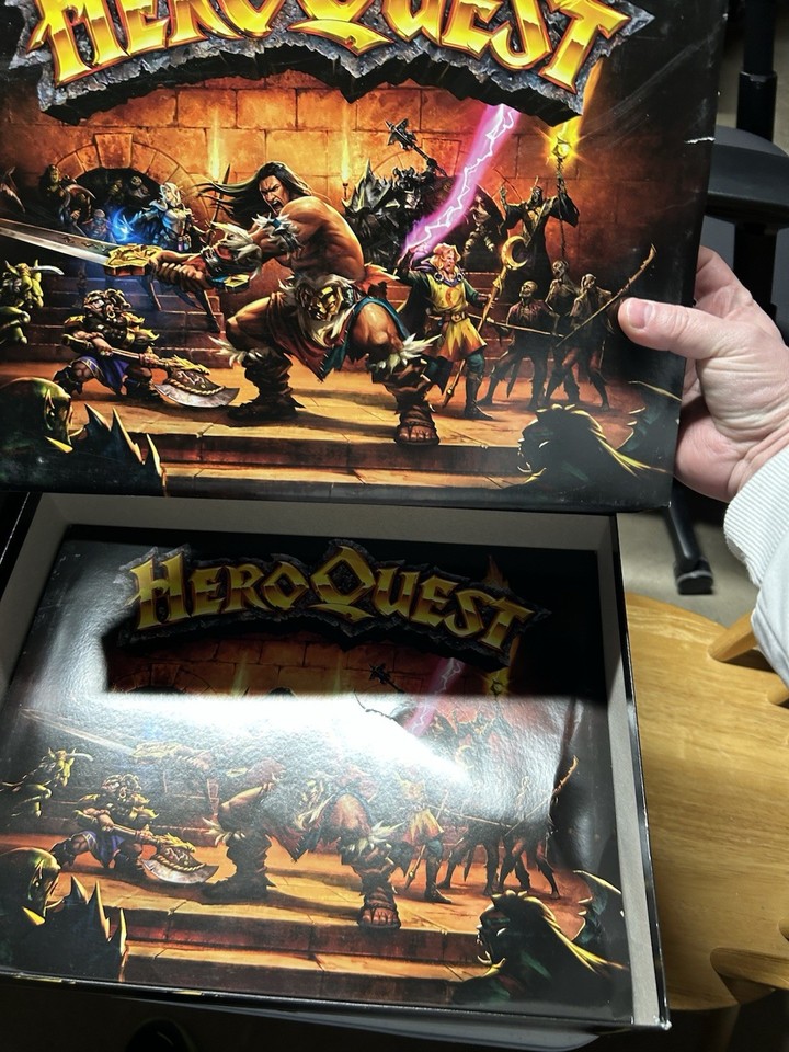 Hasbro HeroQuest Board Game Mythic Tier Edition | eBay