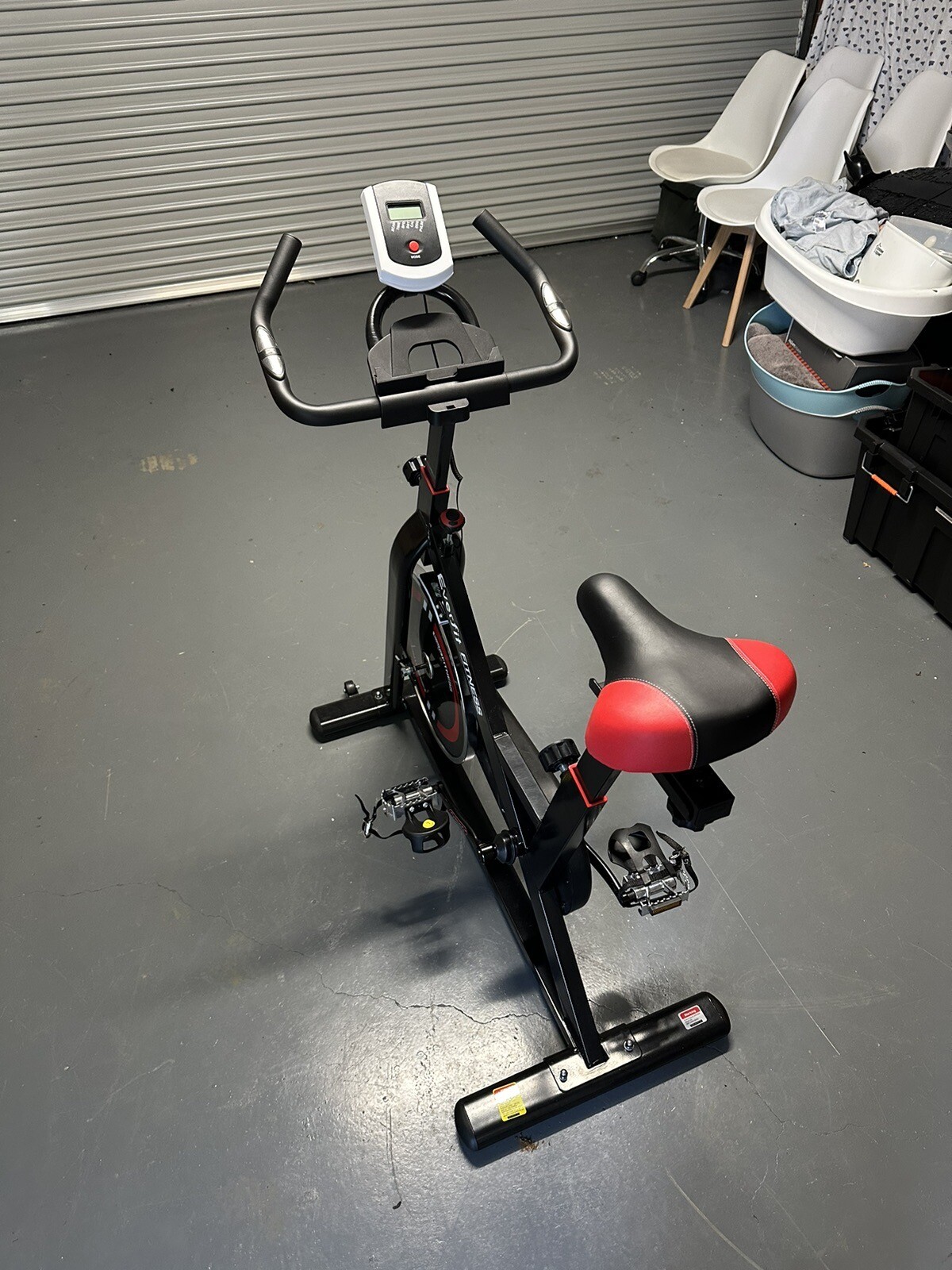 Everfit Spin Bike Exercise Bike Flywheel Cycling Fitness Indoor Home ...