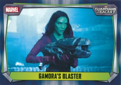 #163 GAMORA'S BLASTER 2017 Topps Marvel Missions GUARDIANS GALAXY | eBay