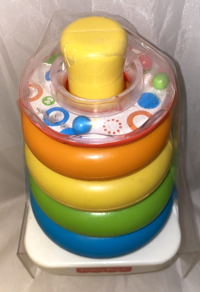 Fisher Price Stacking Rings w/ Rattle Ring*O | eBay