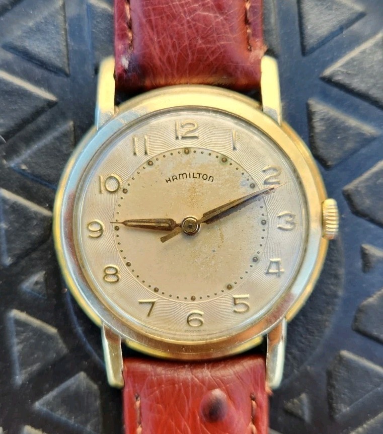 Vtg Hamilton 1950's Ref. 42341 *SERVICED* Men's 33mm Watch 671 ...