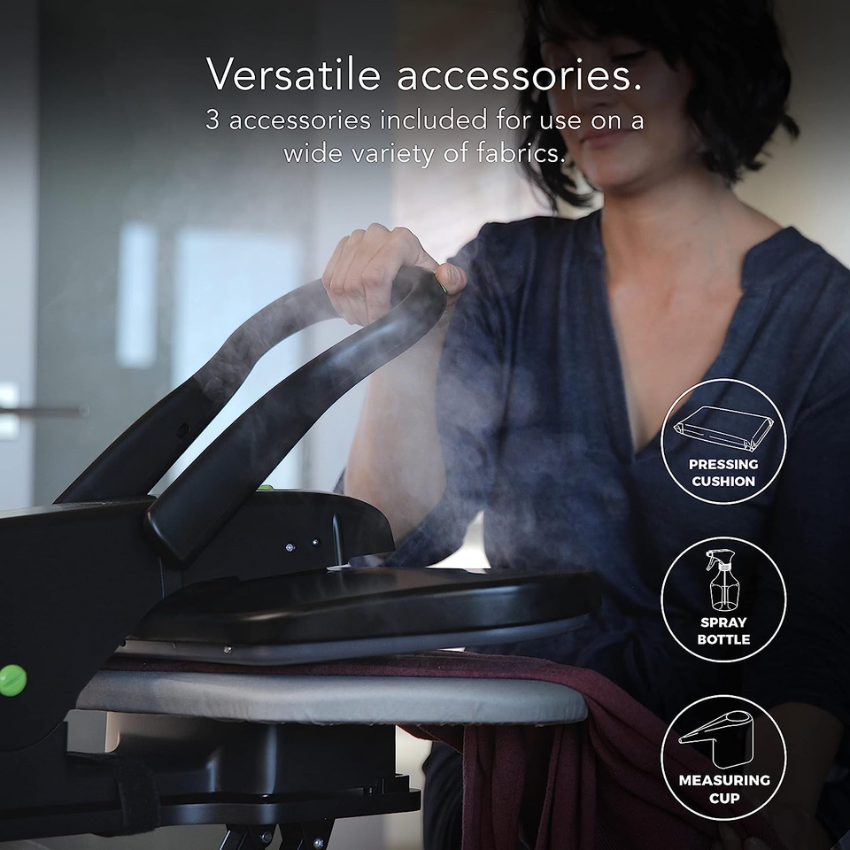SF-623 Mid-Size Steam Press with Multiple Fabric Settings and Steam ...