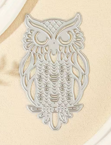 B8 - Perched Owl Metal Cutting Dies For Scrapbooking / Card Making ...