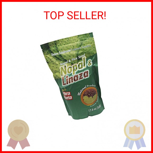 Mi Fibra Diaria Nopal & Linaza. Nopal Cactus and Flax Seed Fiber ...