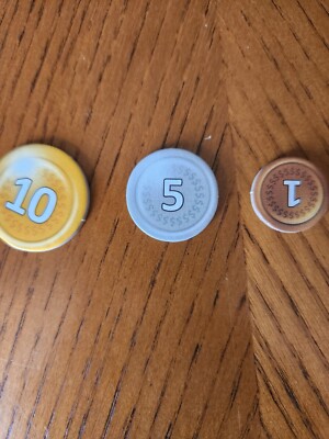 Suburbia board game cardboard coins | eBay