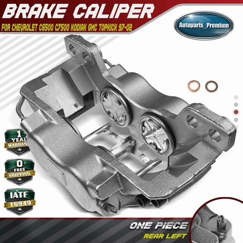 Rear Left Disc Brake Caliper for Chevrolet C6500 C7500 Kodiak GMC ...