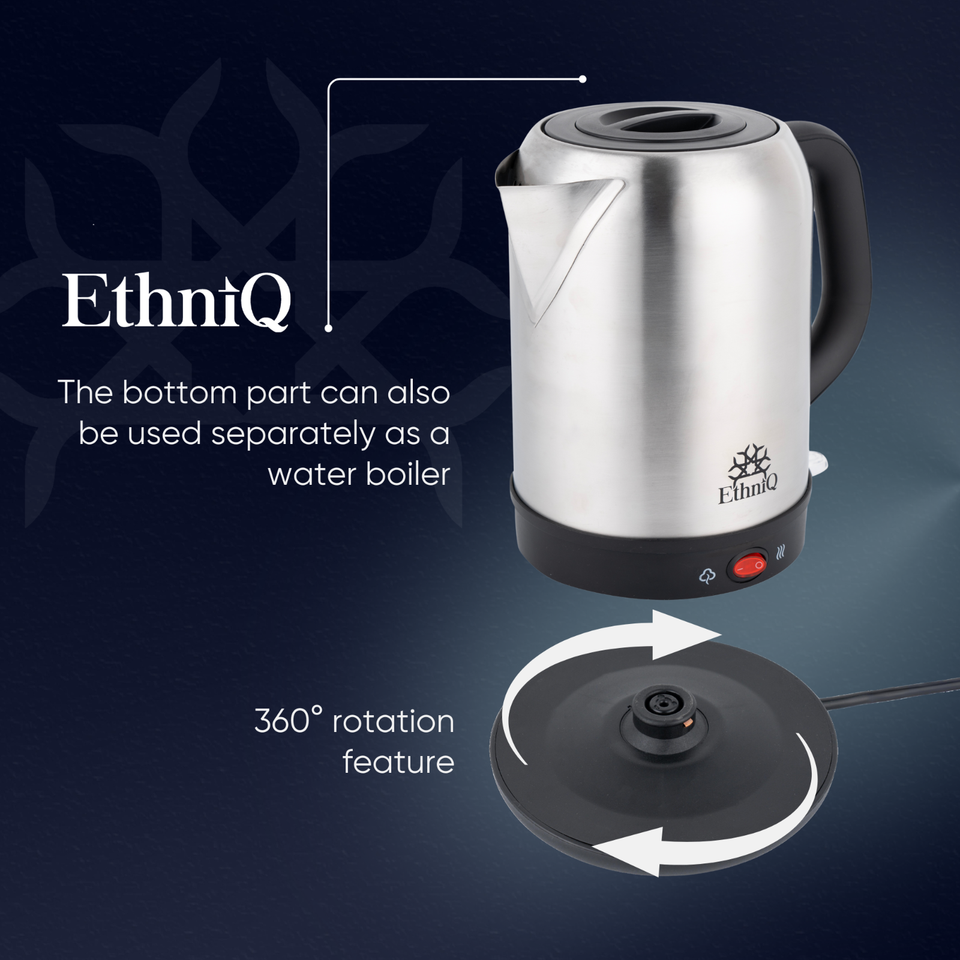 Ethniq TeaVibe Electric Turkish Tea Maker - Stainless Steel 120V | eBay