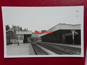 PHOTO DARKROOM - TIVERTON RAILWAY STATION Cullompton - Burlescombe. GWR ...