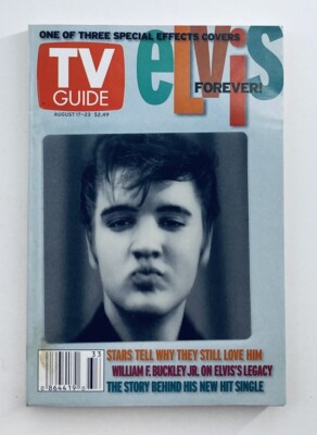 TV Guide Magazine August 17 2002 Elvis Presley Staten Island Ed. No ...