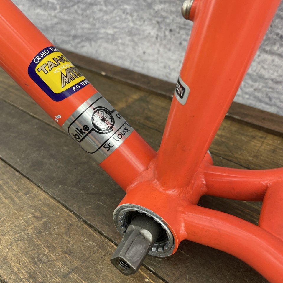 Vintage Alpinestars Cro Mega DX20 Frame 90s MTB 4130 Large 20 in Orange ...