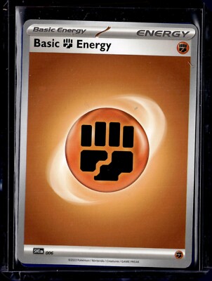 Pokemon Trading Card Game Basic Fighting Energy 006 | eBay