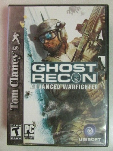 TOM CLANCY'S GHOST RECON ADVANCED WARFIGHTER PC CD-ROM SOFTWARE 4 DISCS ...