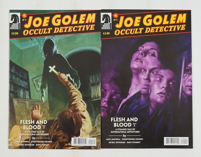 Joe Golem: Occult Detective #1-2 VF/NM complete set Flesh & Blood Mike ...