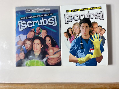 Scrubs- The Complete First Season AND Second Season DVD | eBay